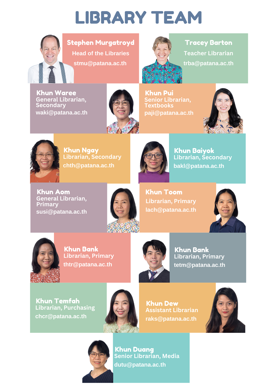 Library Team - Bangkok Patana School