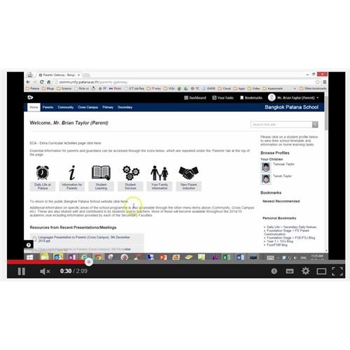 How to view student reports in Firefly — Bangkok Patana School