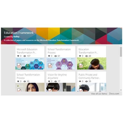 Microsoft Education Framework - Bangkok Patana School